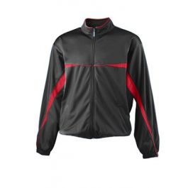 Two Color Brushed Tricot Jacket